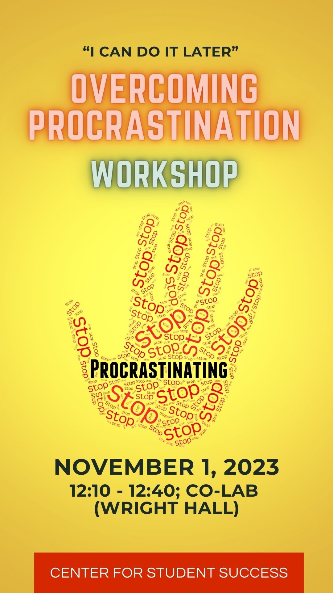 Overcoming Procrastination